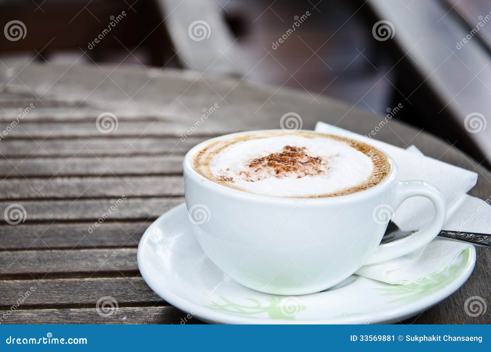 Cappuccino image stock. Image du fond, tasse, expresso - 33569881