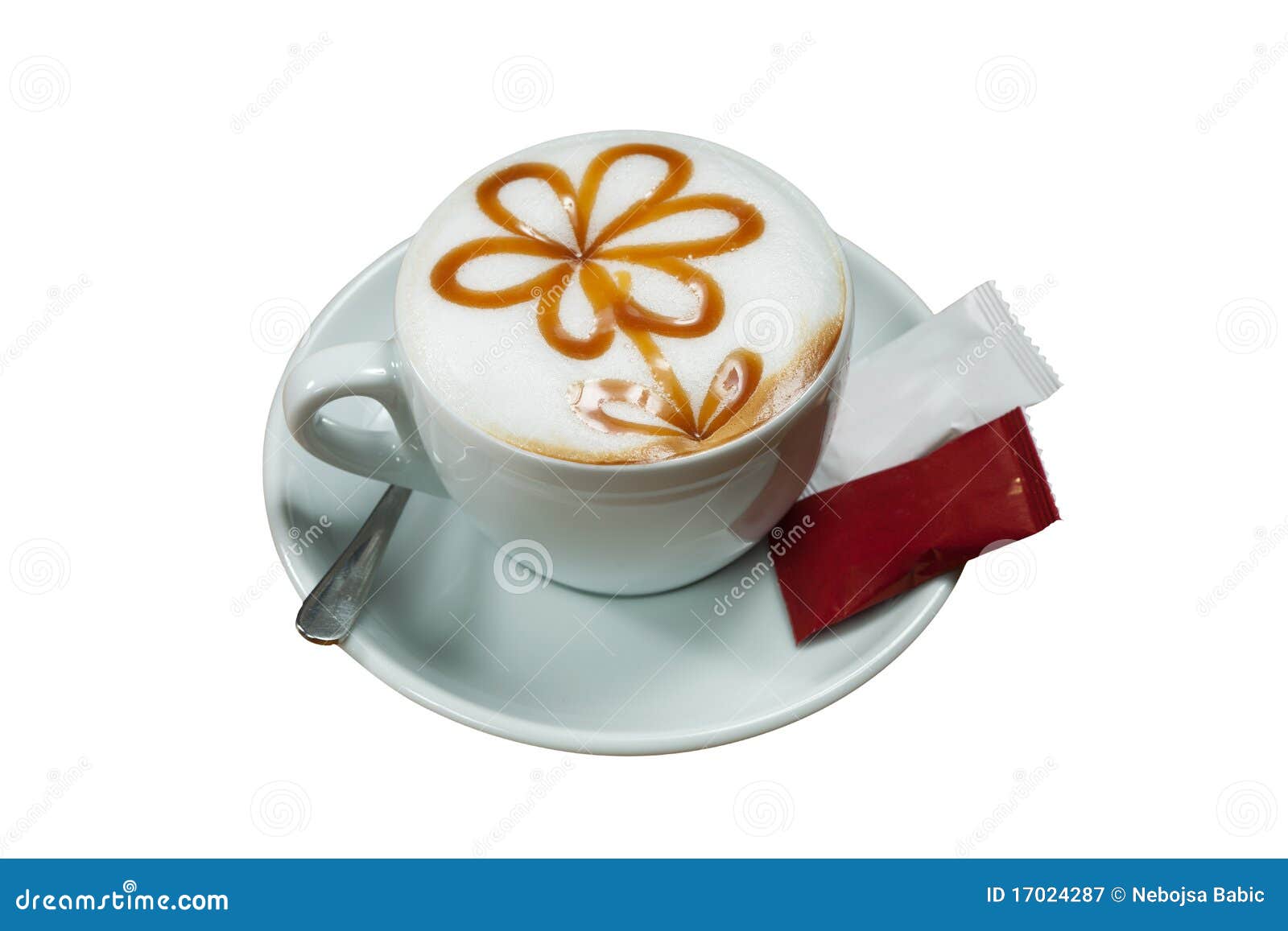 Cappuccino coffee stock image. Image of brown, refreshing - 17024287