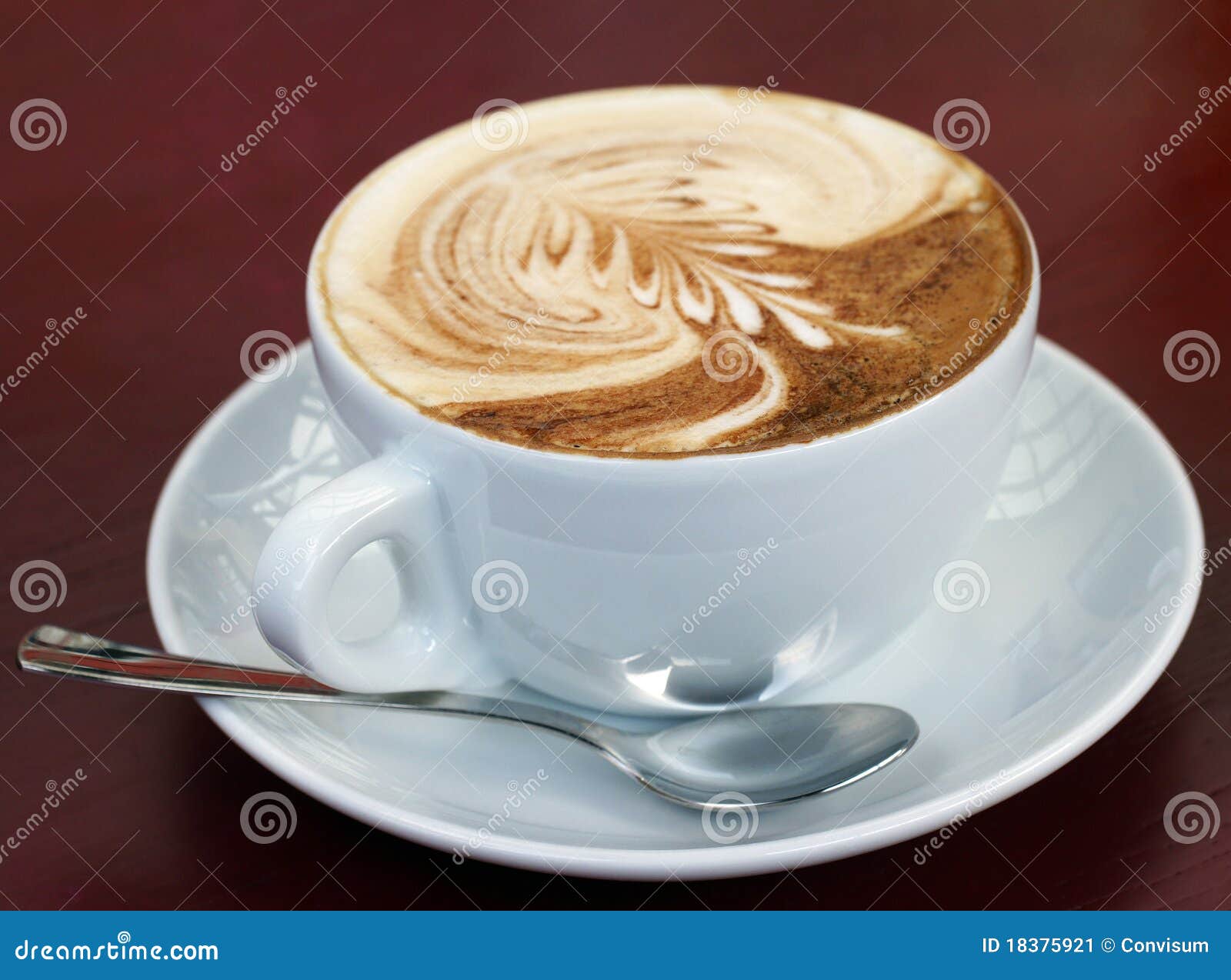 Cappuccino coffee stock image. Image of decorated, drink - 18375921