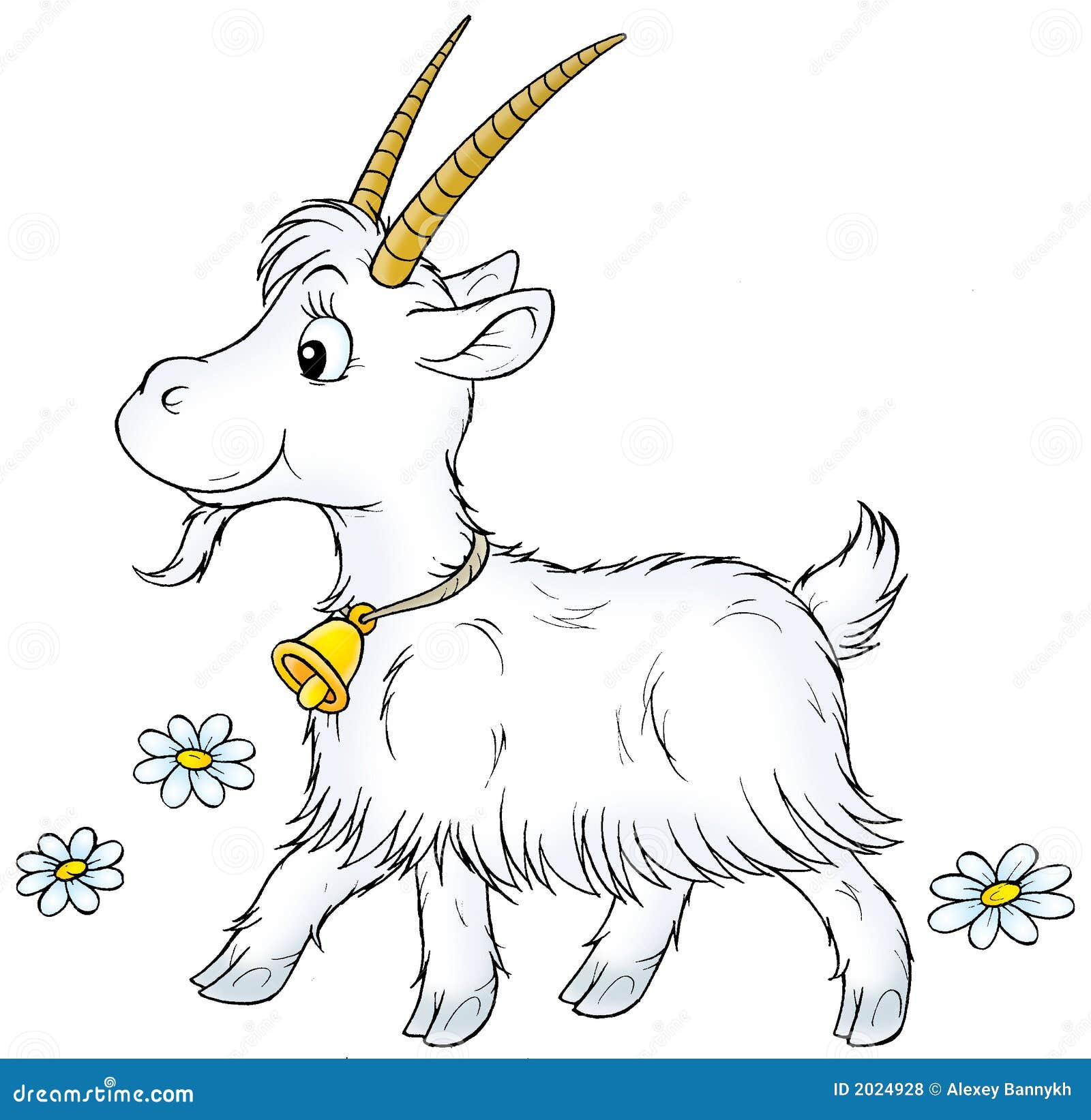 Capra illustrazione di stock. Illustrazione di bambino - 2024928