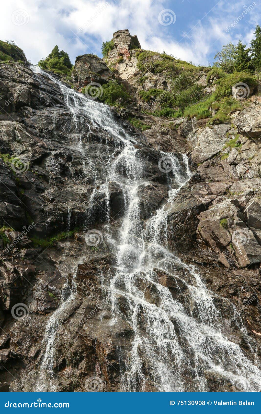 Capra waterfall stock photo. Image of stream, beautiful - 75130908