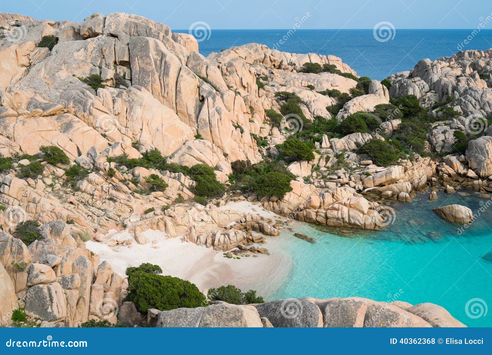 Caprera Island, Sardinia, Italy Stock Photo - Image of caprera, cala ...