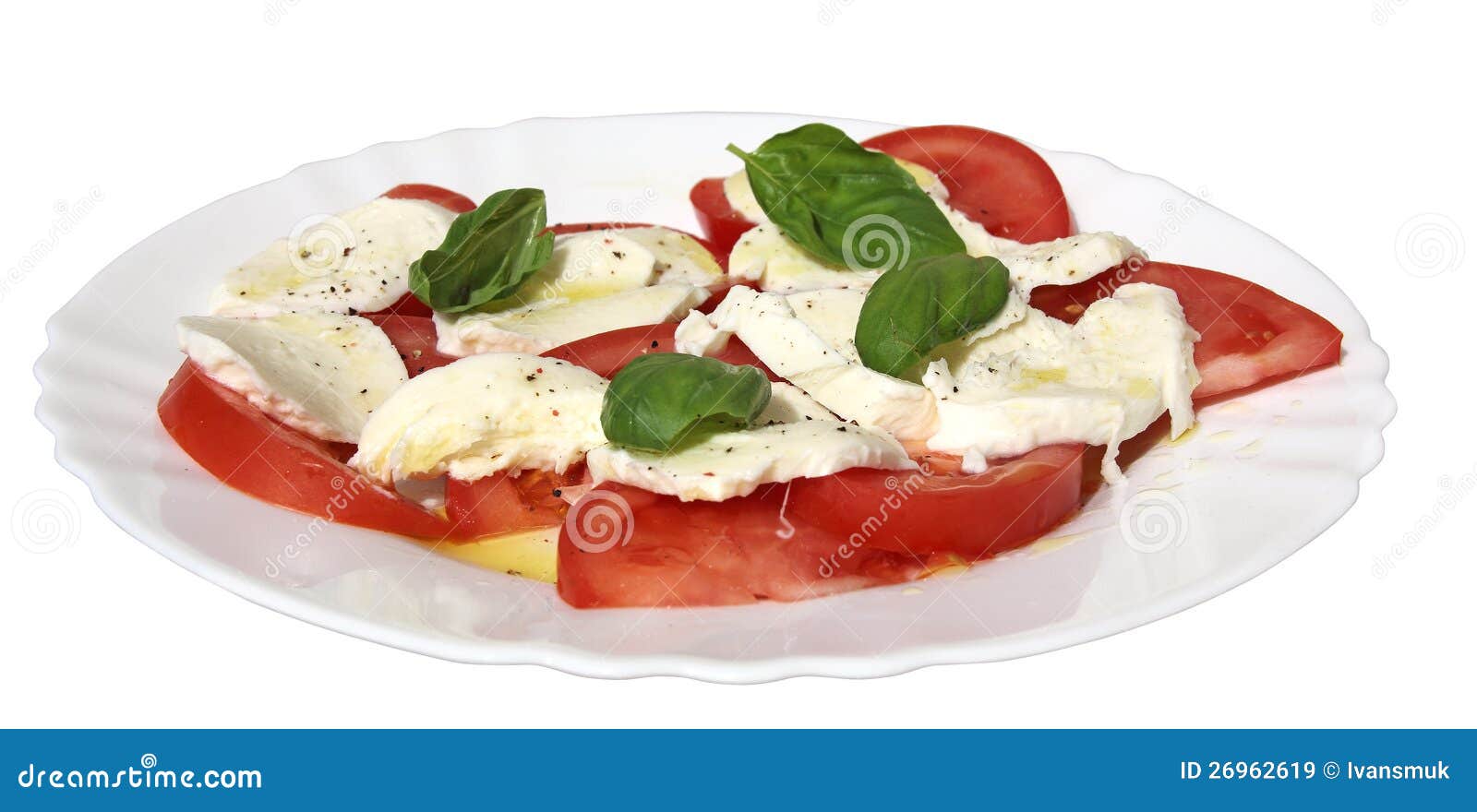 Caprese stock image. Image of appetizer, cuisine, healthy - 26962619
