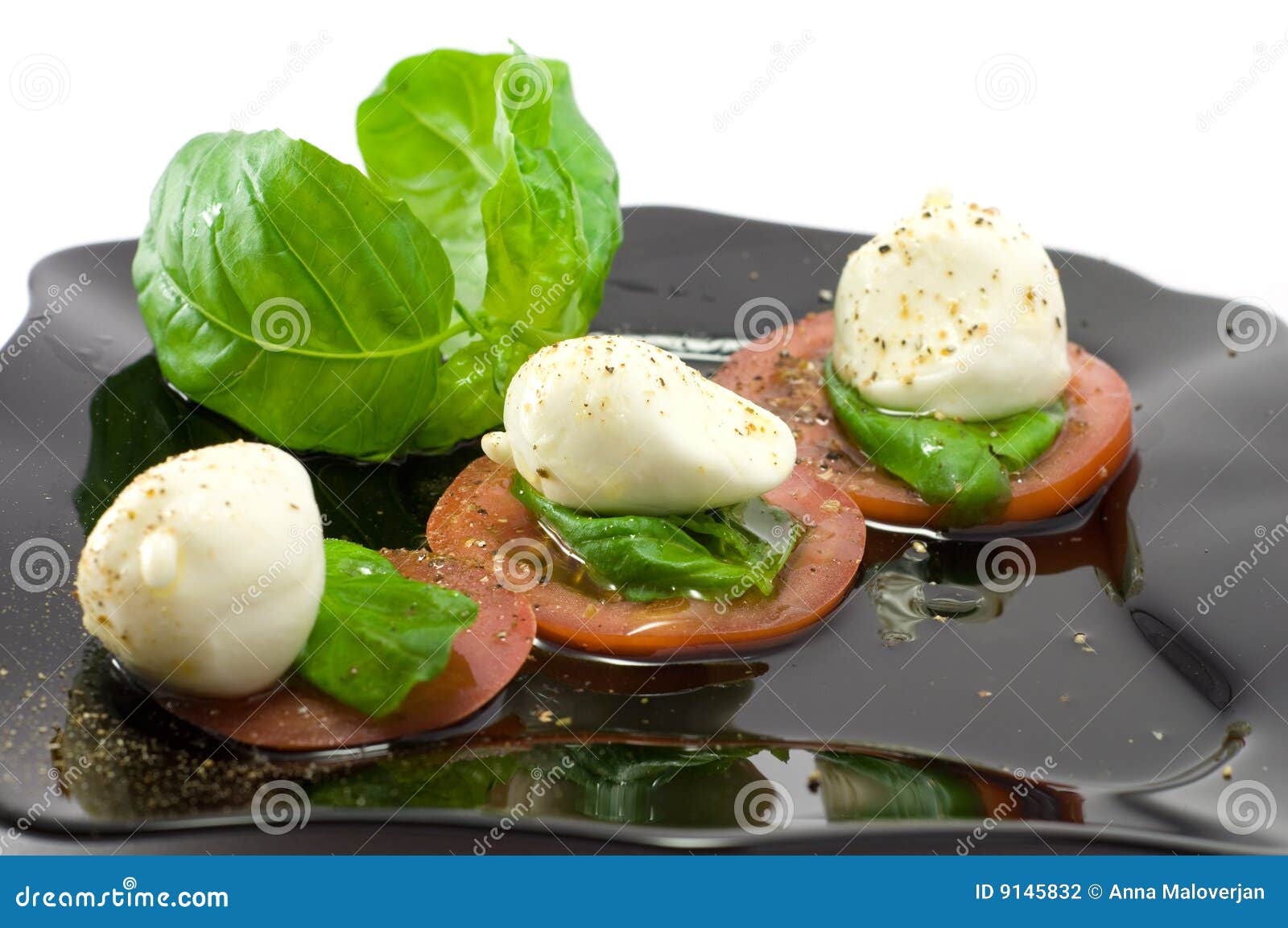 Caprese stock photo. Image of food, natural, organic, dish - 9145832