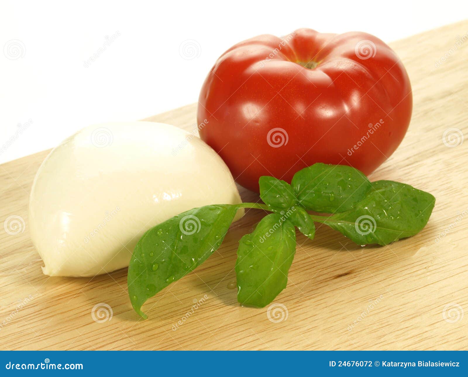 Caprese ingredients stock photo. Image of vegan, tomato - 24676072