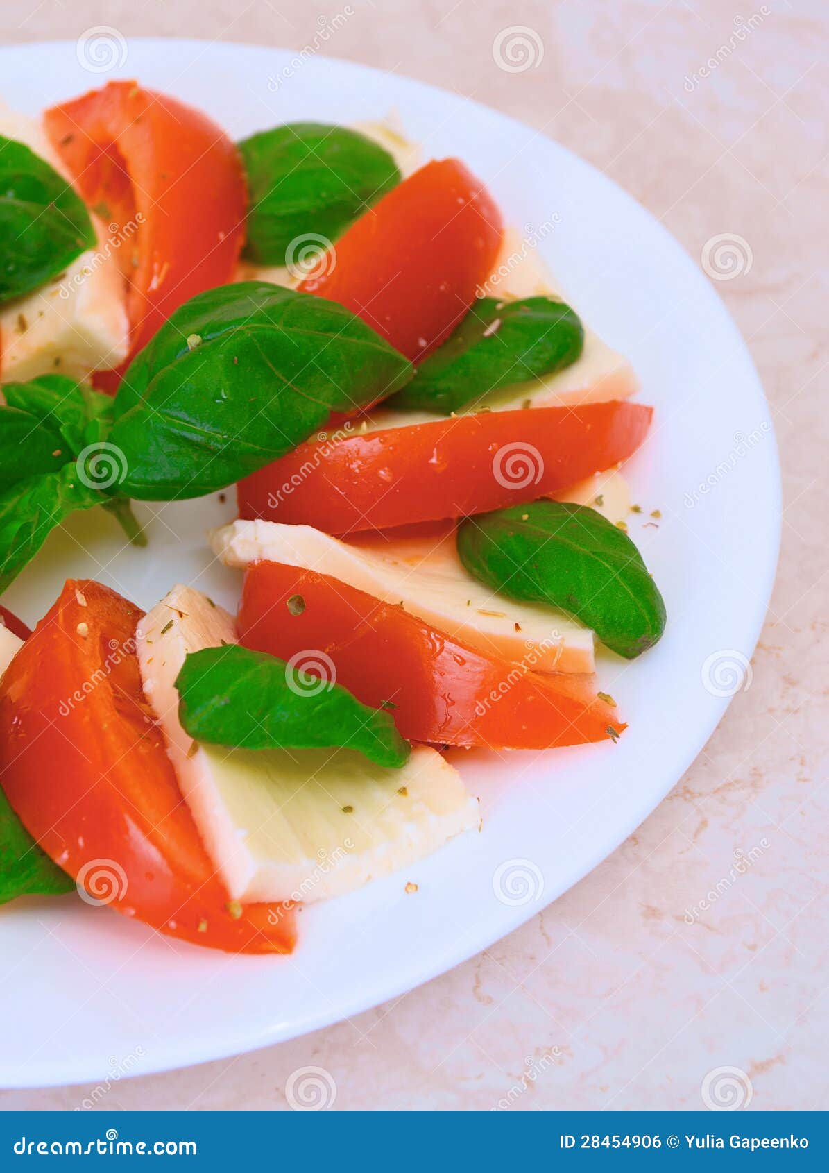 Caprese Salad stock photo. Image of gourmet, appetizer - 28454906