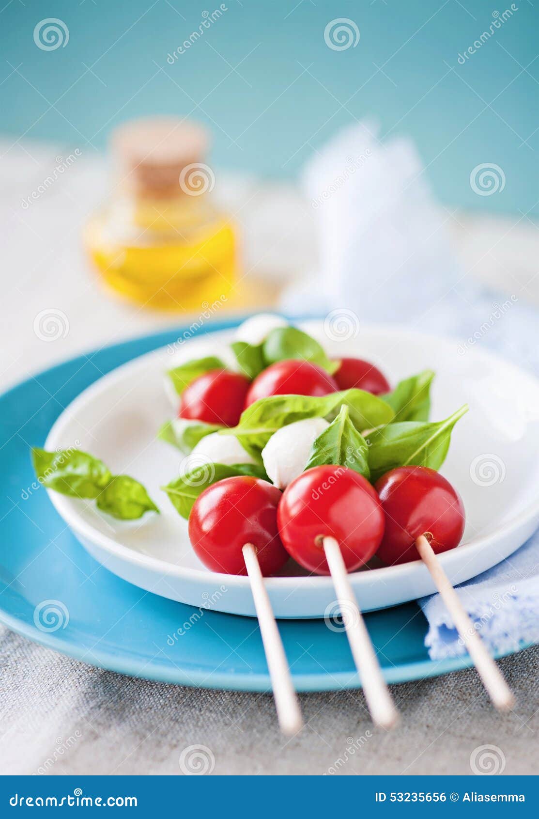 Caprese sticks stock photo. Image of food, sticks, delicious - 53235656