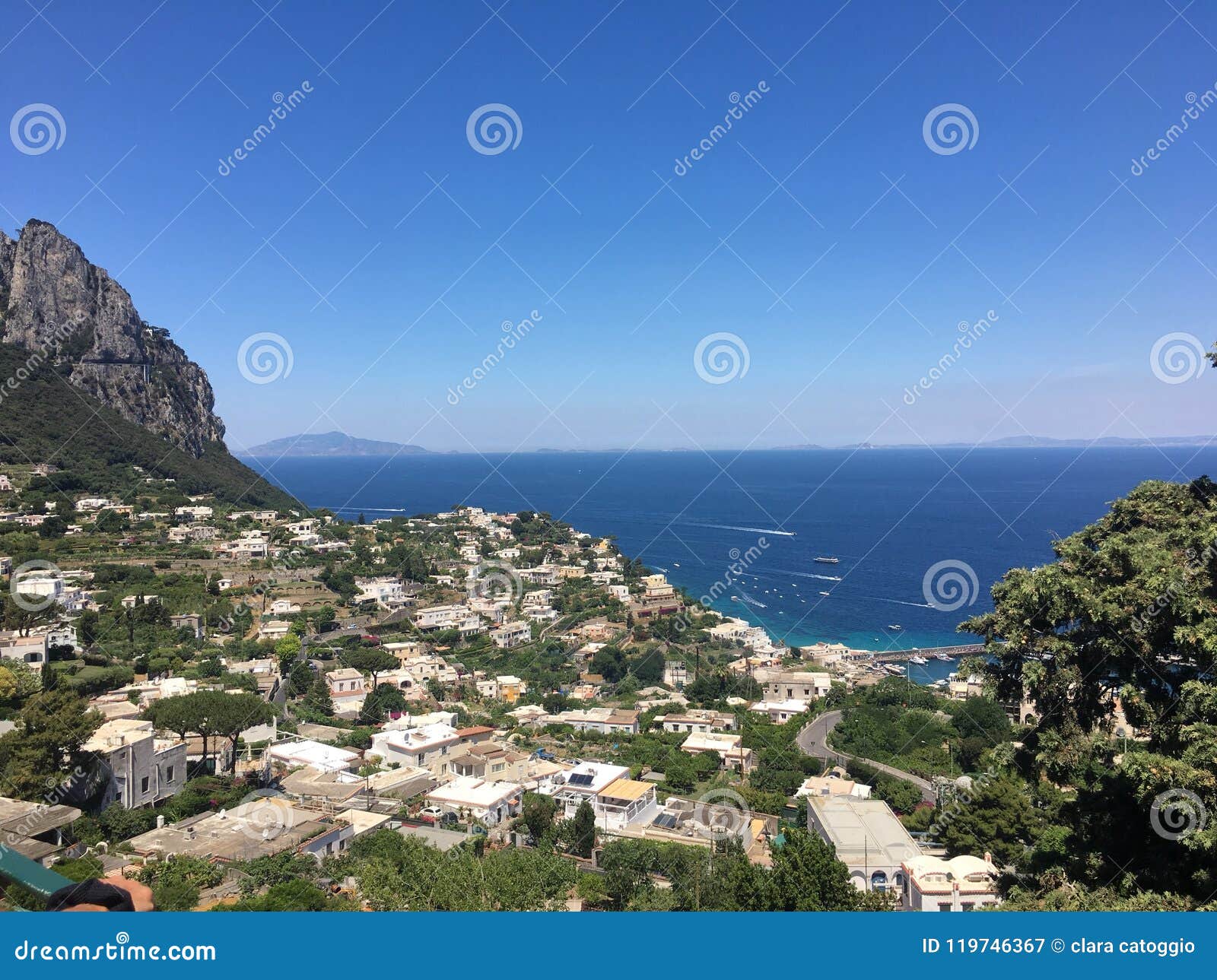 Capri stock image. Image of capri, ocean, island, italy - 119746367