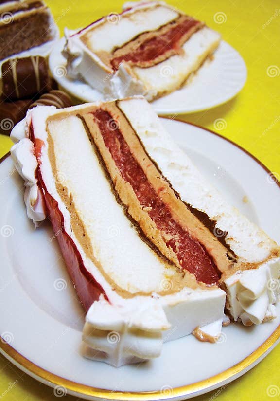 Capri cake, torte stock image. Image of chocolate, closeup - 4231027