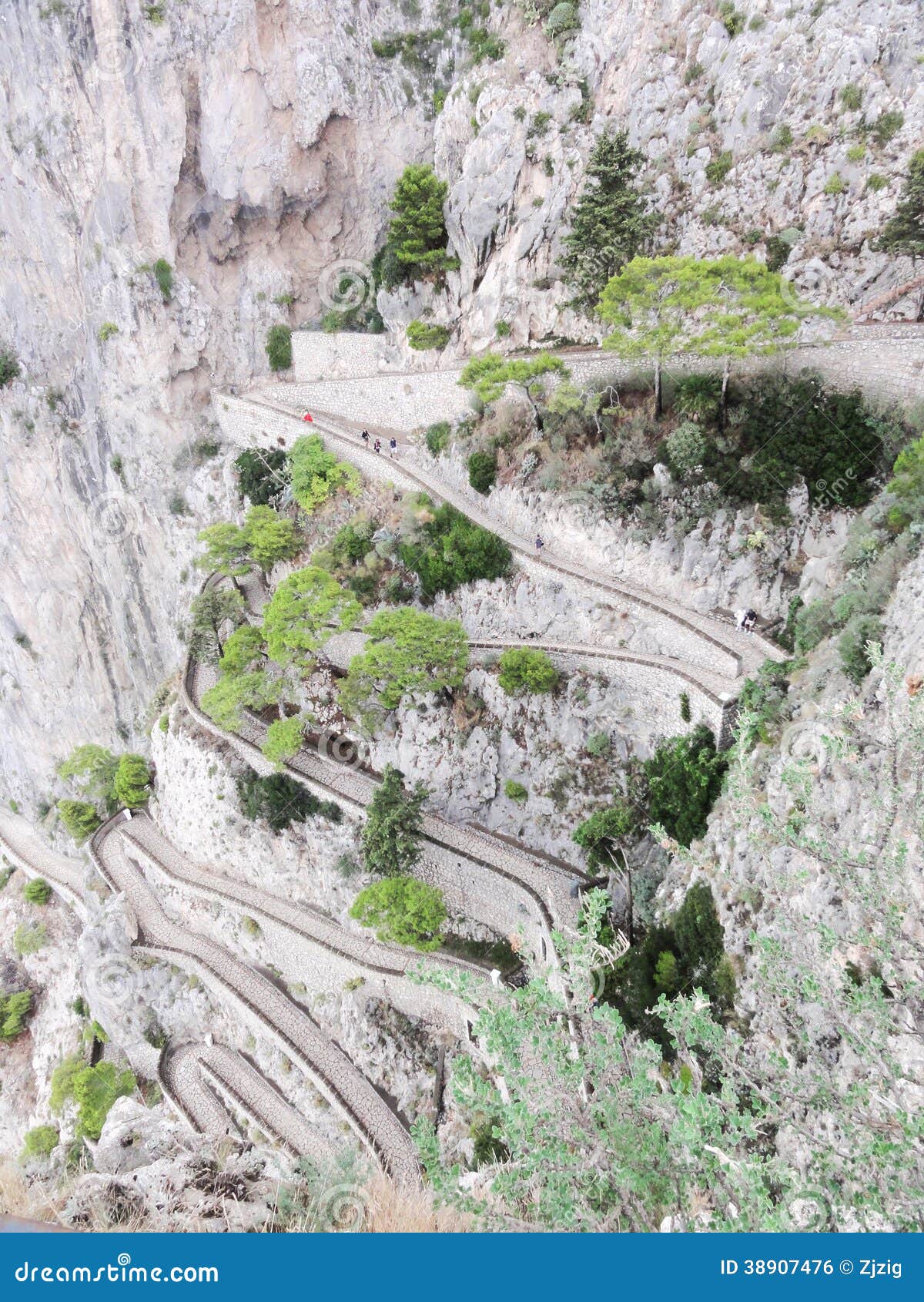Cliff Walkway, Yangtze River China, Travel Scene Stock Photography ...