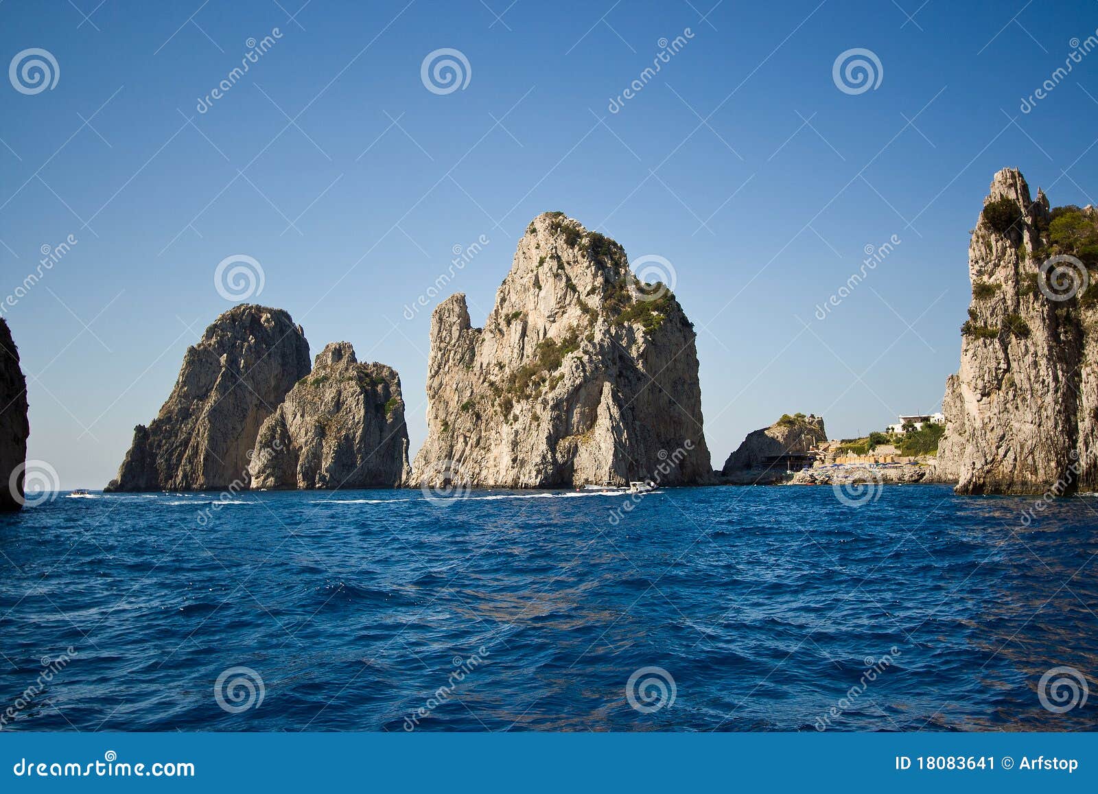Capri, faraglioni stock image. Image of capri, faraglioni - 18083641