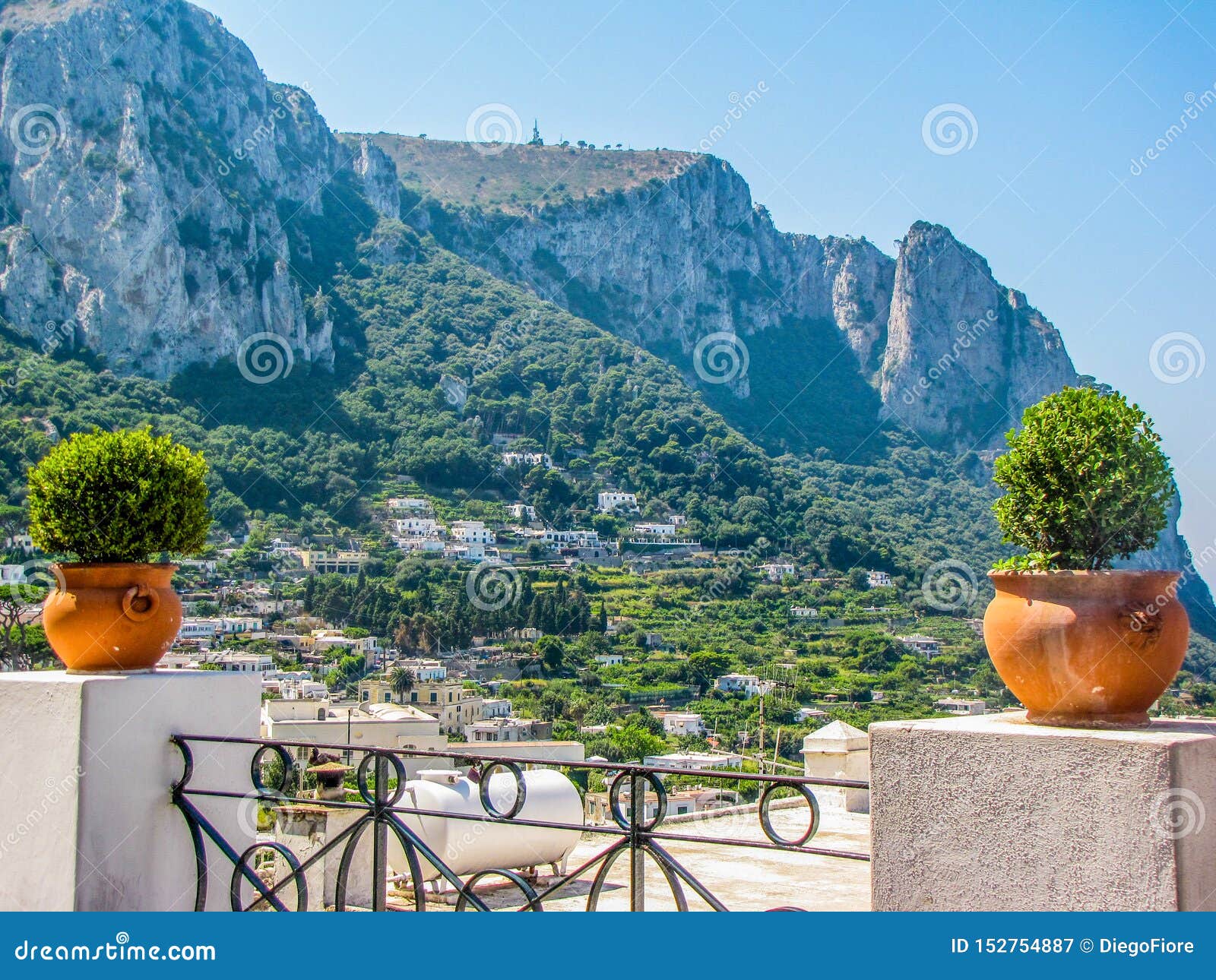 Capri, Italy stock image. Image of deep, destination - 152754887