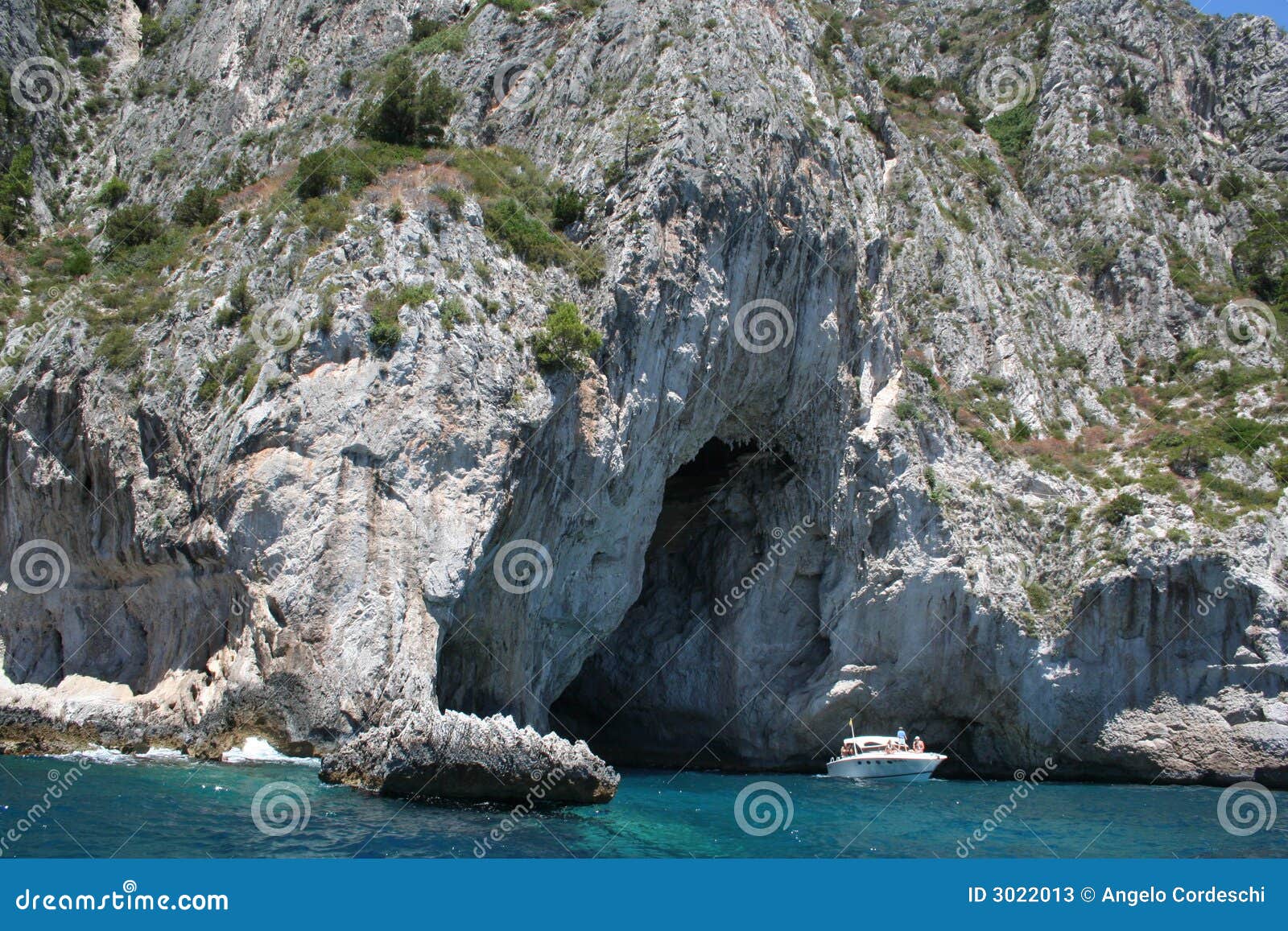 Capri Italy Cave stock image. Image of italian, lights - 3022013