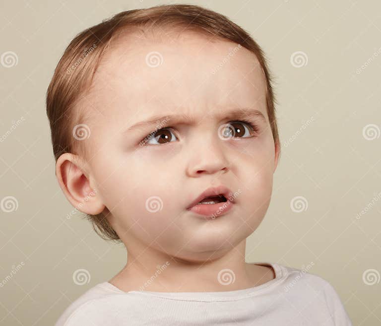 Capricious boy stock image. Image of expression, capricious - 13038043