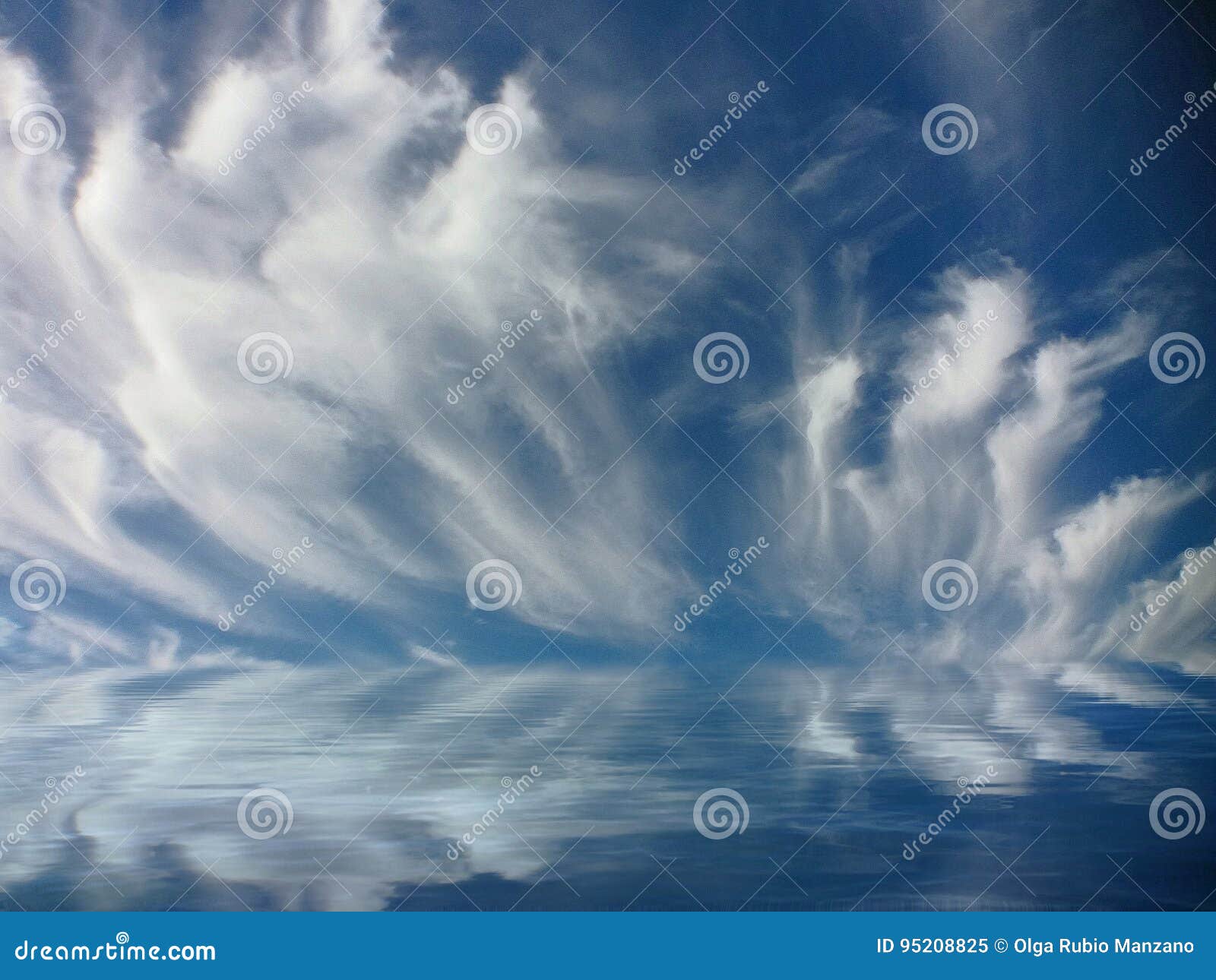 Capricious clouds stock image. Image of motives, weather - 95208825