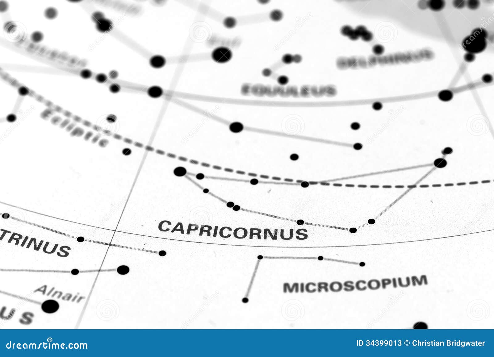Capricorn Star Map