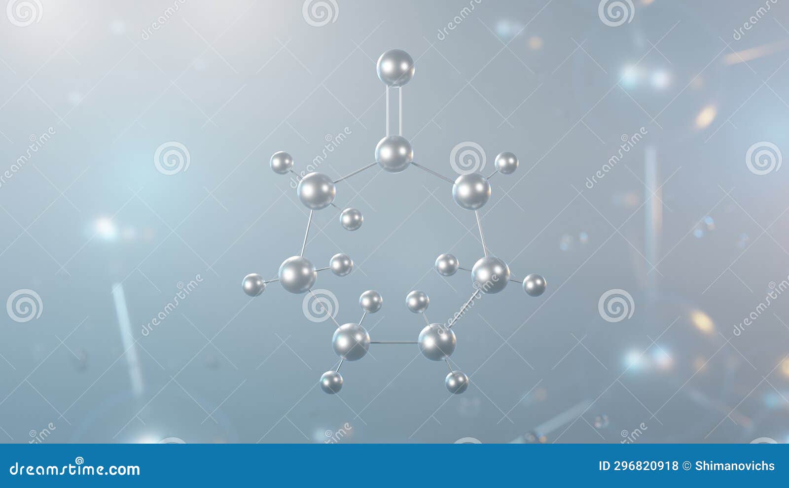 Caprolactam Molecular Structure, 3d Model Molecule, Cyclic Amide ...