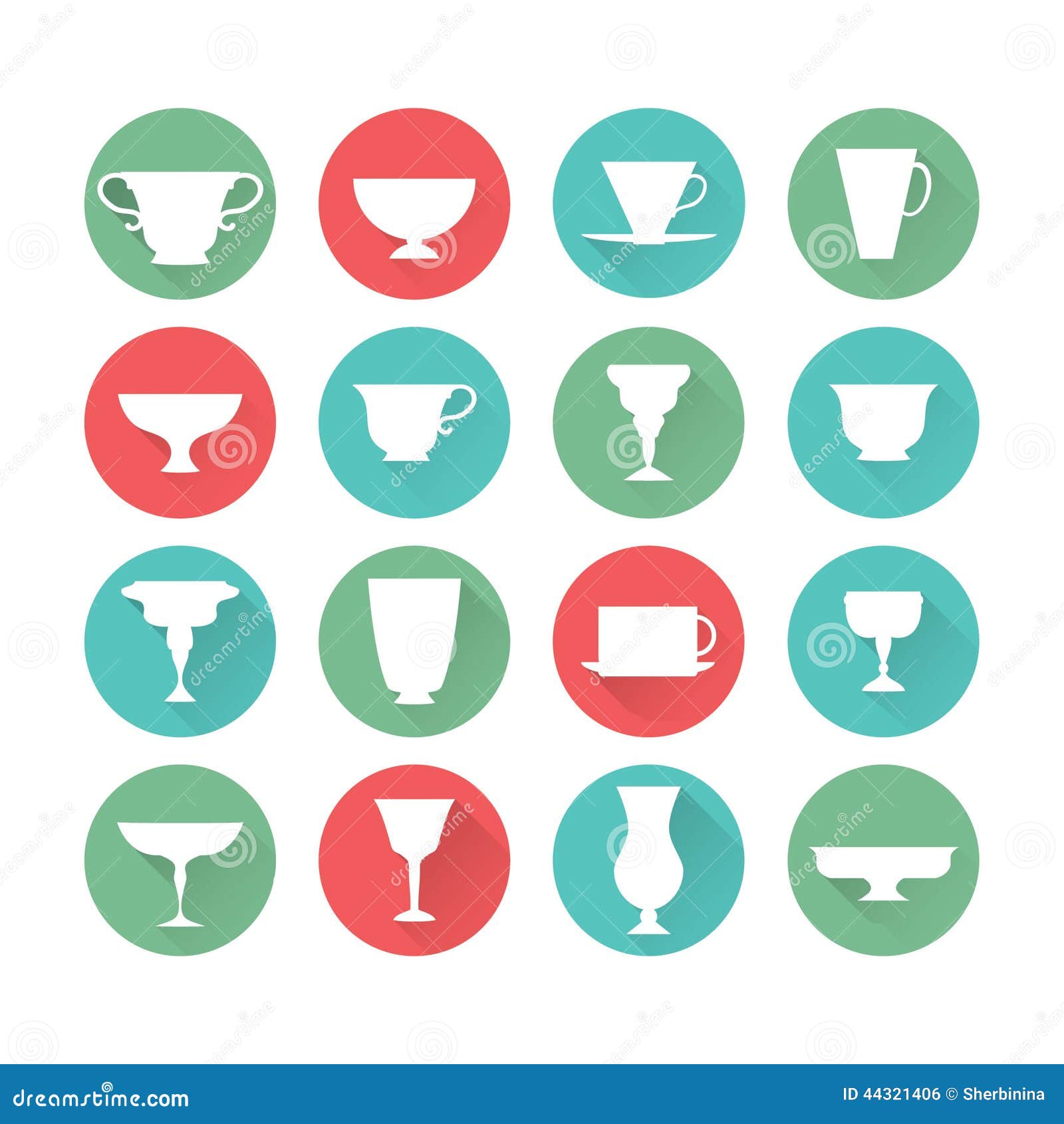 Caps icons set stock vector. Illustration of stamp, classic - 44321406