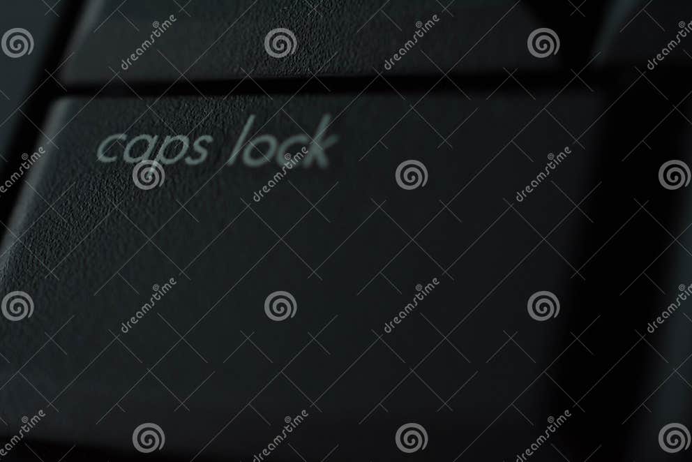 Caps Lock Button on Keybord Stock Photo - Image of caps, texture: 130005852