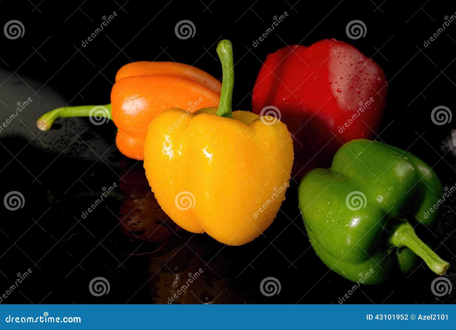 Capsicum stock photo. Image of colors, yellow, background - 43101952