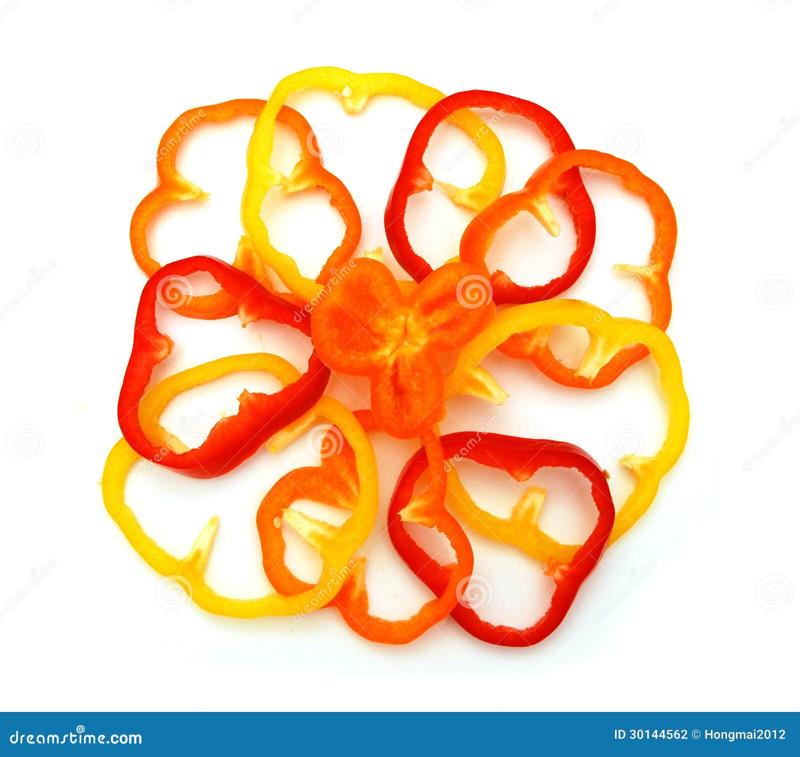 Pepper slices stock photo. Image of cuisine, fruit, green - 30144562