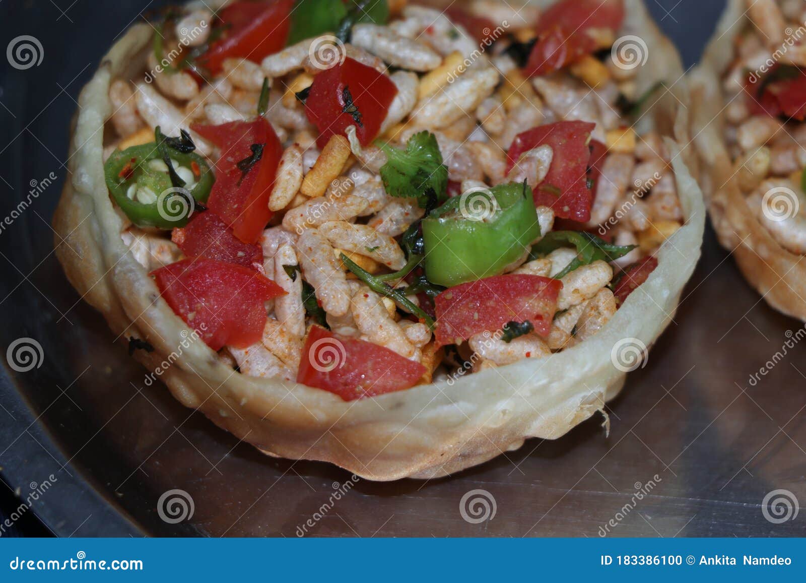 Capsicum and Tomato Indian Dish Stock Photo - Image of capsicum, fast ...