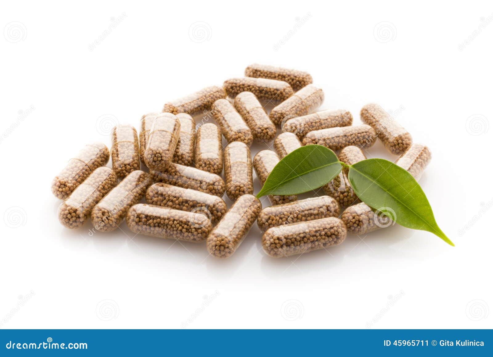 Capsule. stock image. Image of healthy, capsule, biloba - 45965711