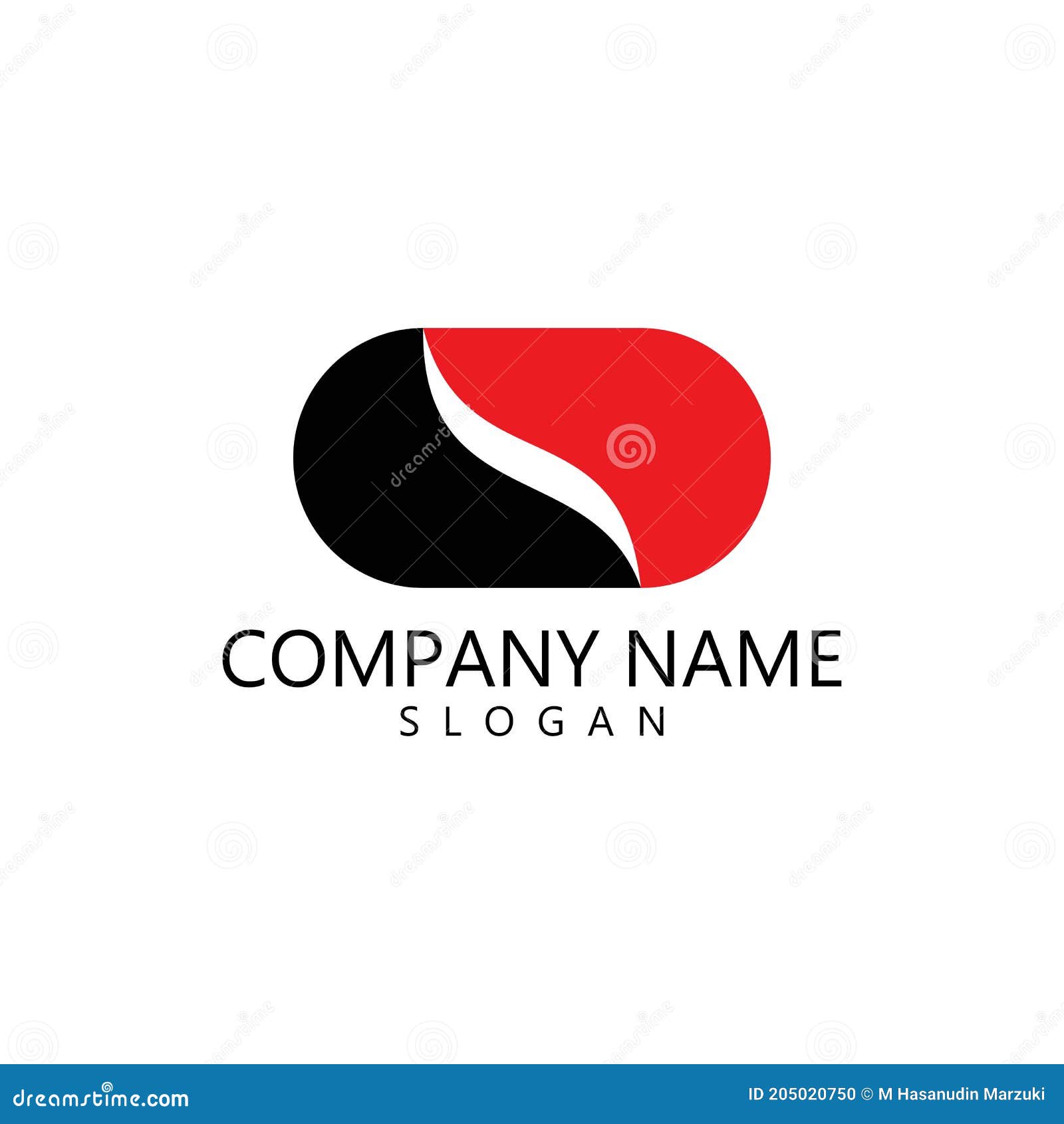 Capsule logo icon stock vector. Illustration of label - 205020750