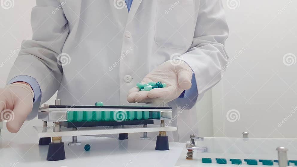 Capsule making machine stock photo. Image of drug, compounding - 143727586