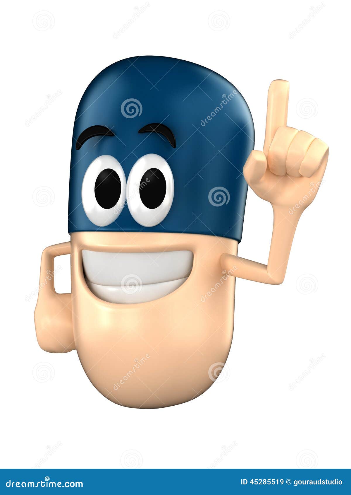 Capsule Mascot stock illustration. Illustration of mascot - 45285519