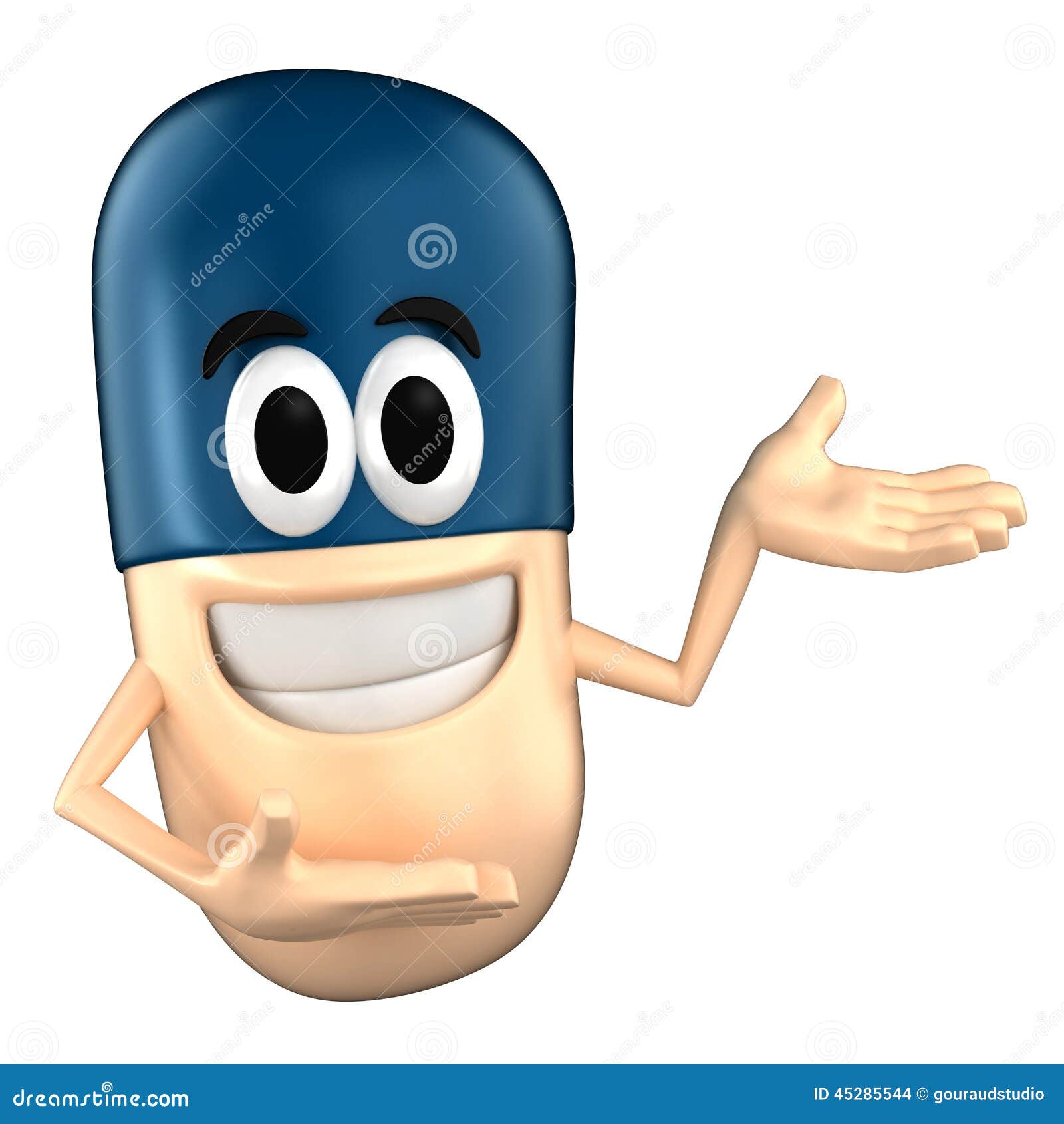 Capsule Mascot stock illustration. Illustration of advertisement - 45285544