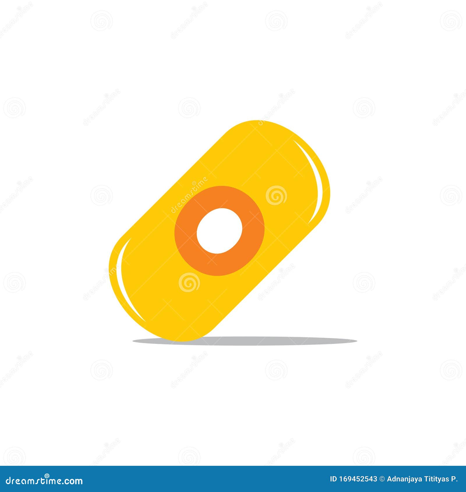 Capsule Shadow Modern Logo Vector Stock Vector - Illustration of ...