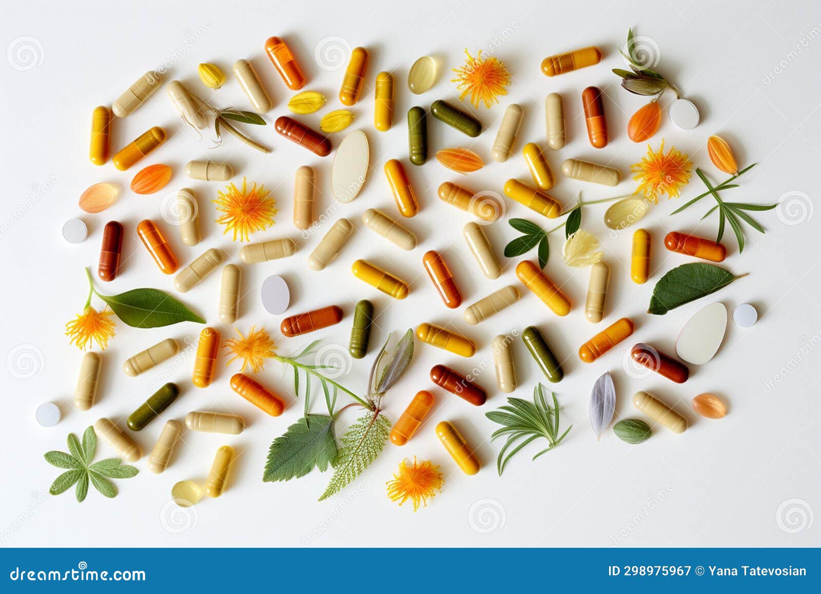 The Capsule Supplements are Different and in Different Colors ...