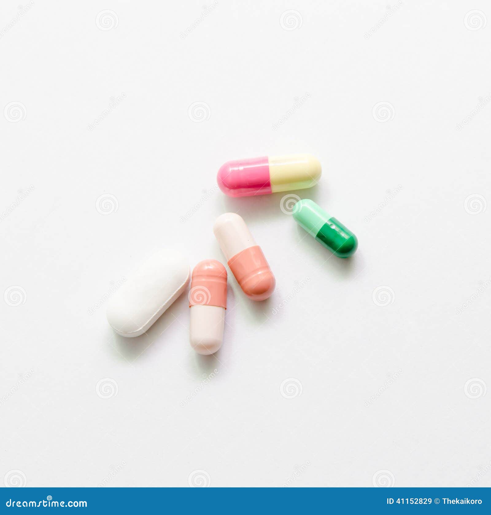 Capsule and Tablets Medicine Mix Stock Image - Image of film, overdose ...