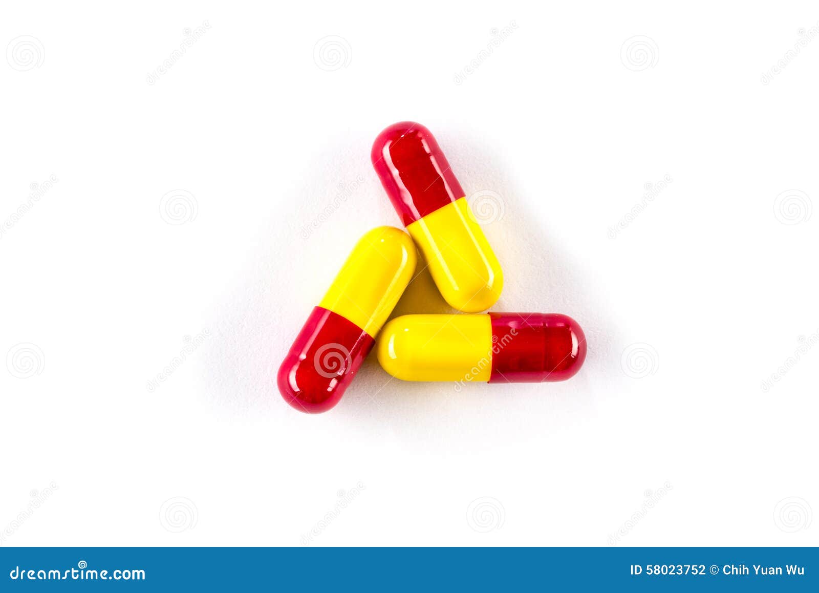 Capsule in Triangle Shape Warning Sign, Drug Safety Stock Photo - Image ...
