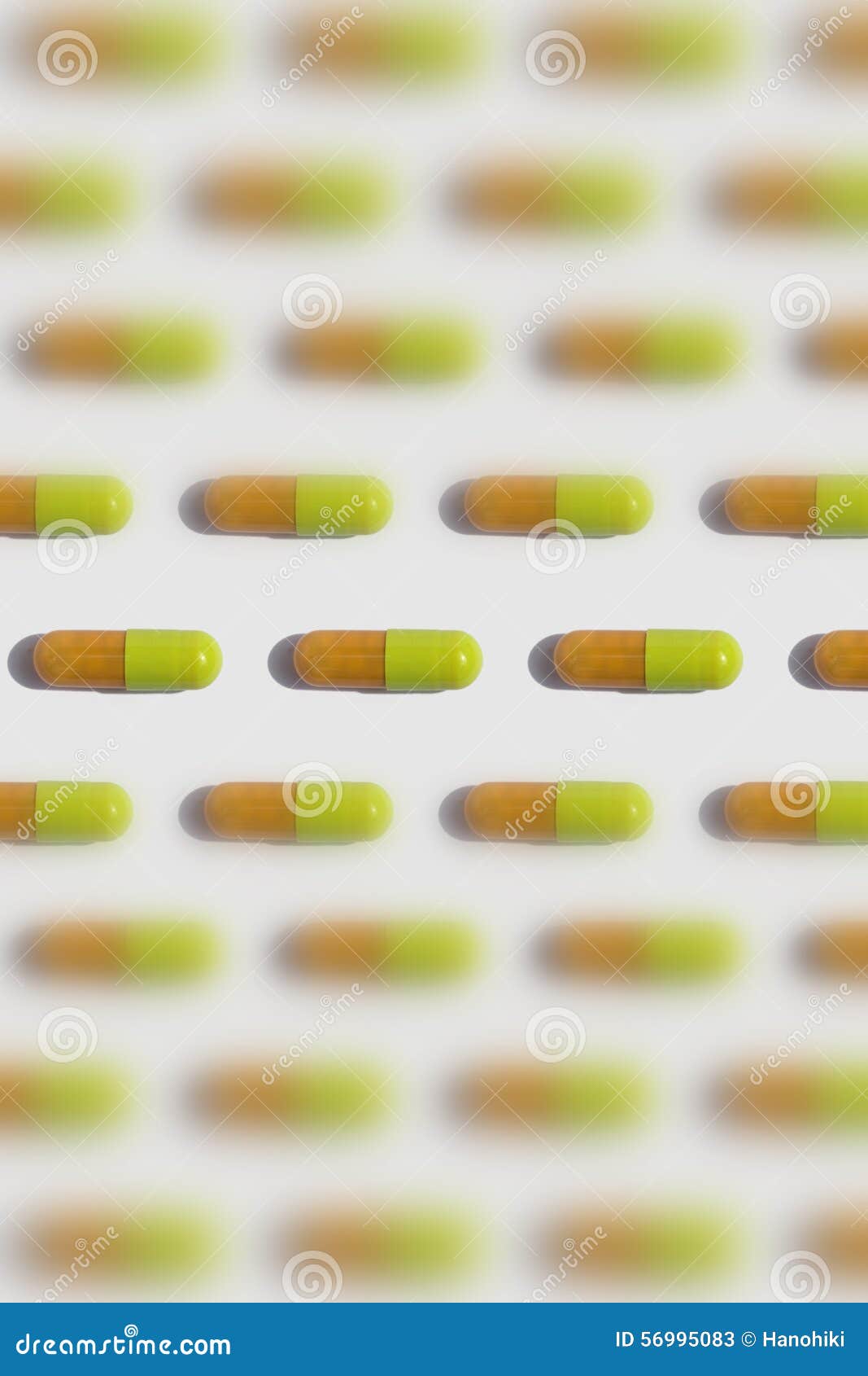 Capsules Arranged in a Row - Pattern Stock Image - Image of arranged ...