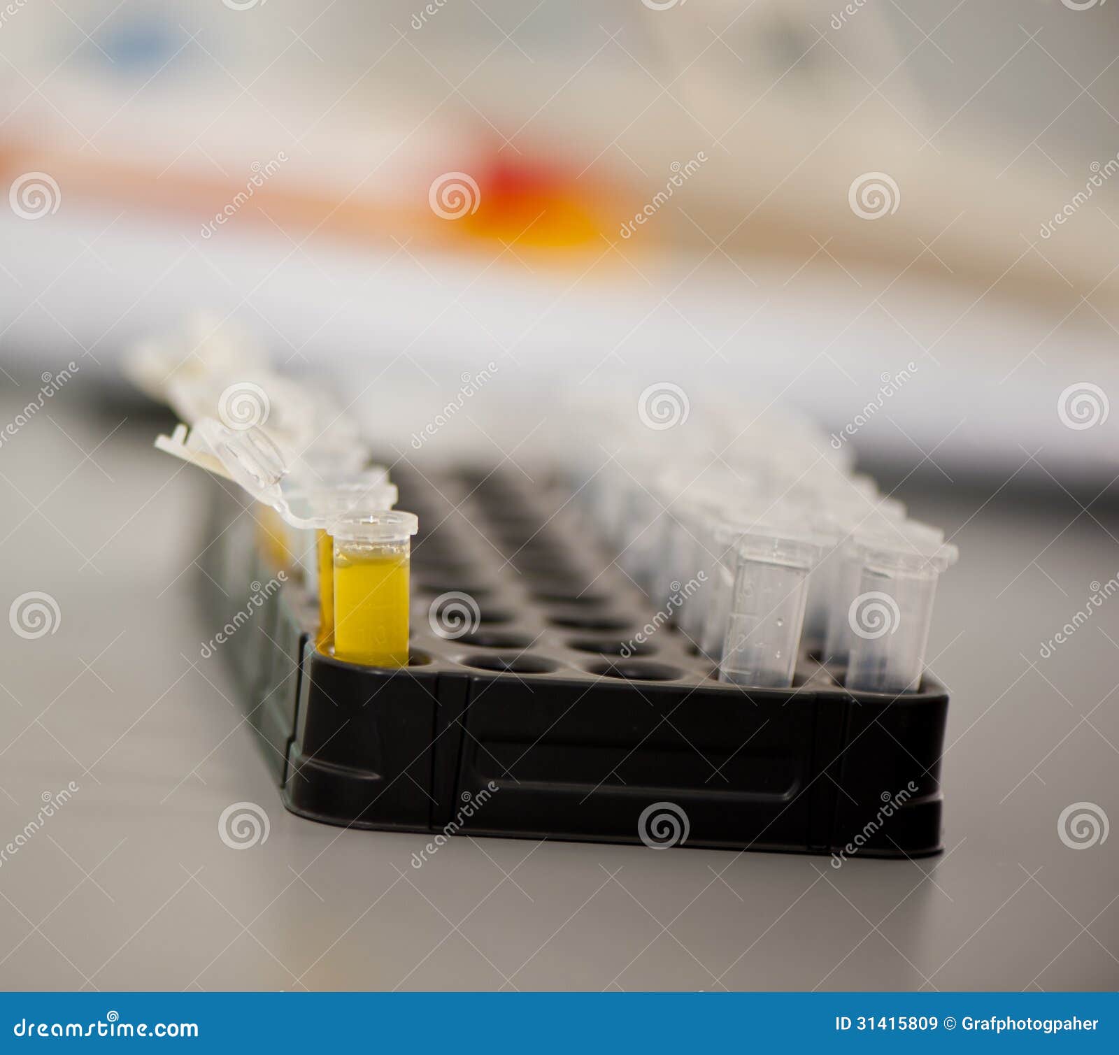 Capsules for the Blood Analysis Stock Image - Image of sample, test ...