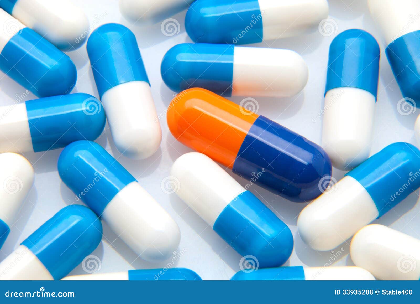 Capsules of Chemical Composition Stock Photo - Image of addiction ...