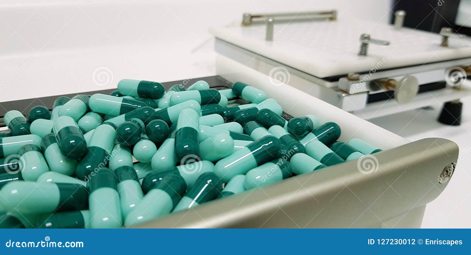 Capsules compounding stock photo. Image of care, vitamin - 127230012