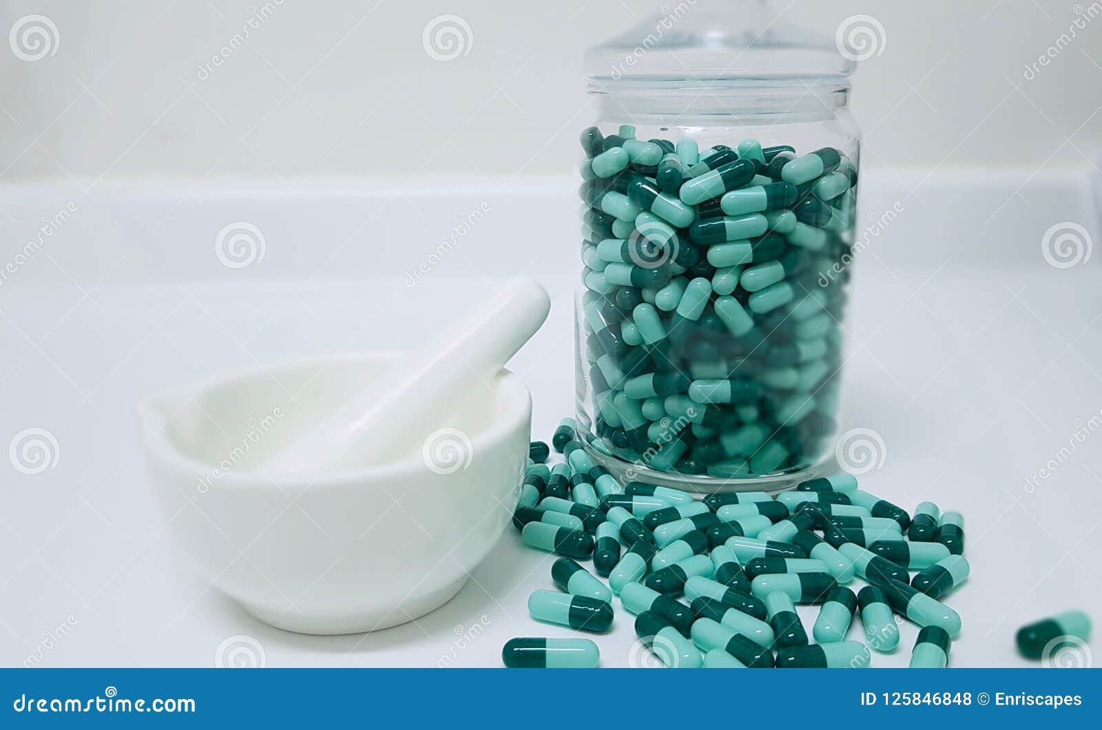 Capsules Compounding Isolated Stock Photo - Image of care ...