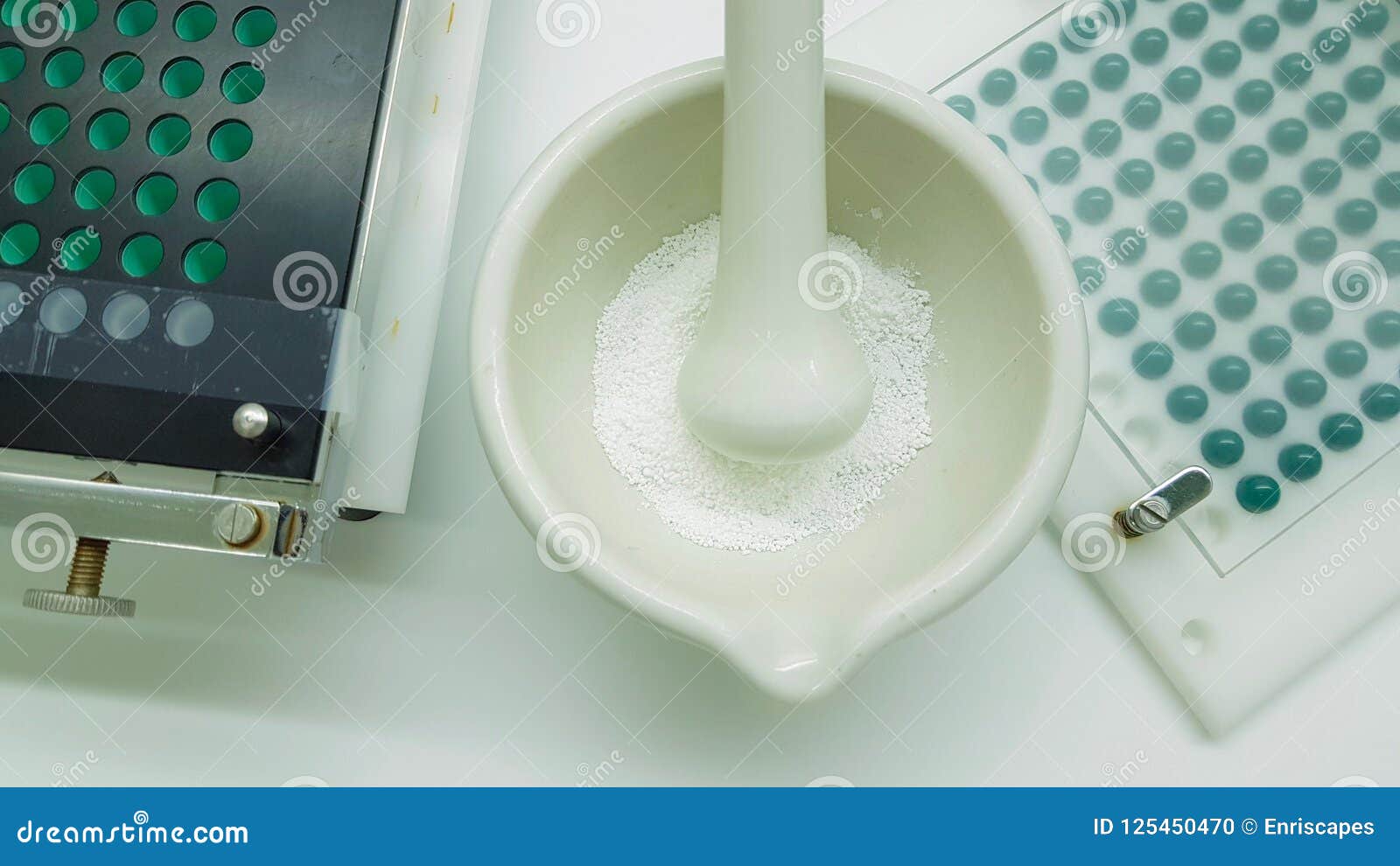 Capsules Compounding in the Laboratory Stock Photo - Image of medicine ...