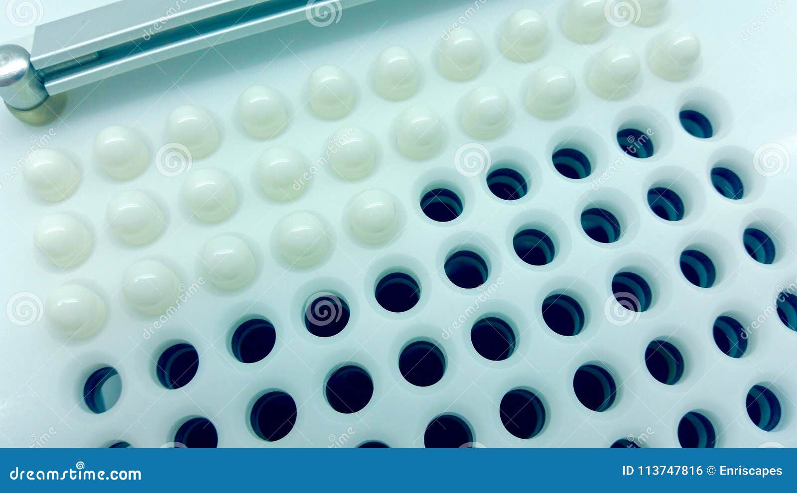 Capsules Compounding in the Pharmacy Laboratory Stock Photo - Image of ...