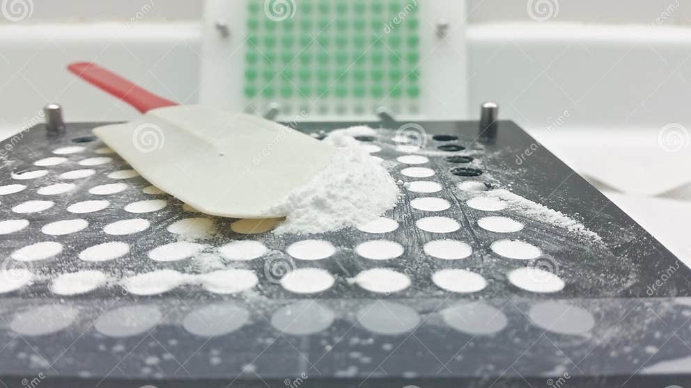 Capsules Compounding in the Pharmacy Laboratory Stock Image - Image of ...