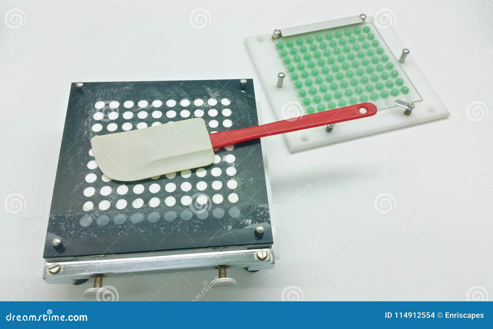 Capsules Compounding in the Pharmacy Laboratory Stock Photo - Image of ...