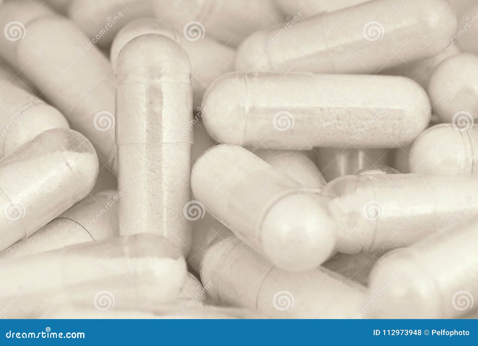 Capsules with a Dietary Supplement. Stock Photo - Image of amino, group ...
