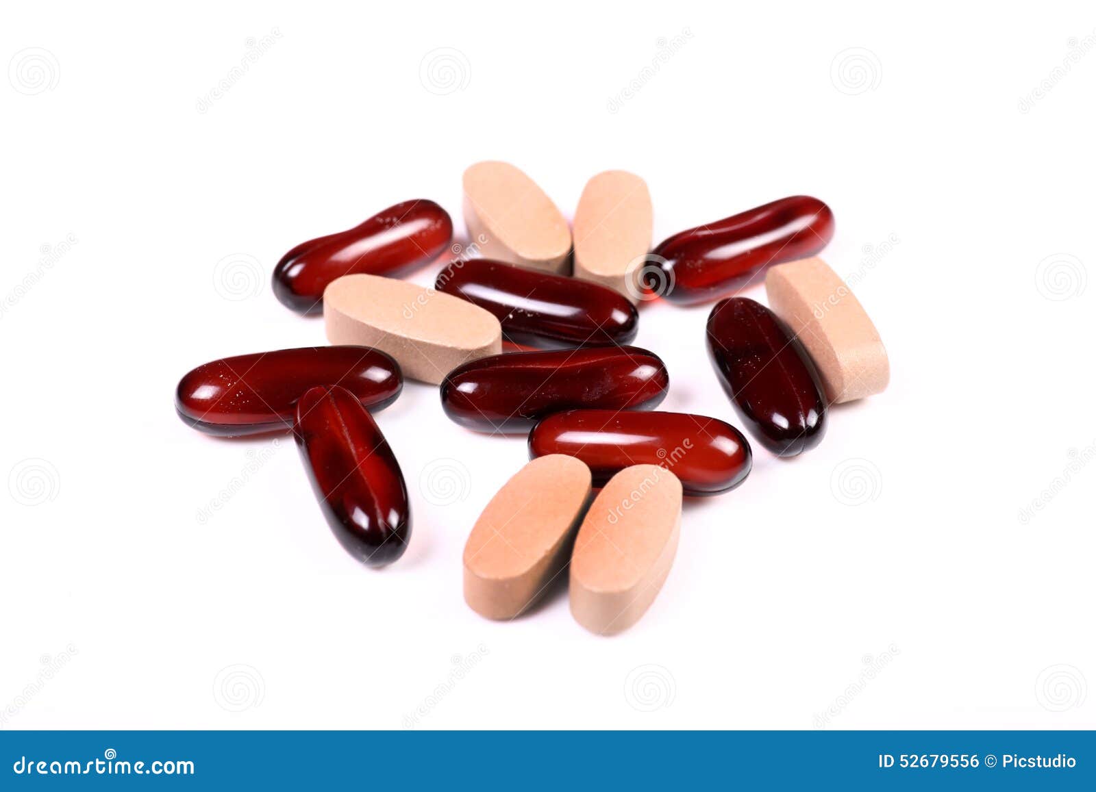 Capsules Et Multivitamins De Graine De Lin Photo stock - Image du sain ...