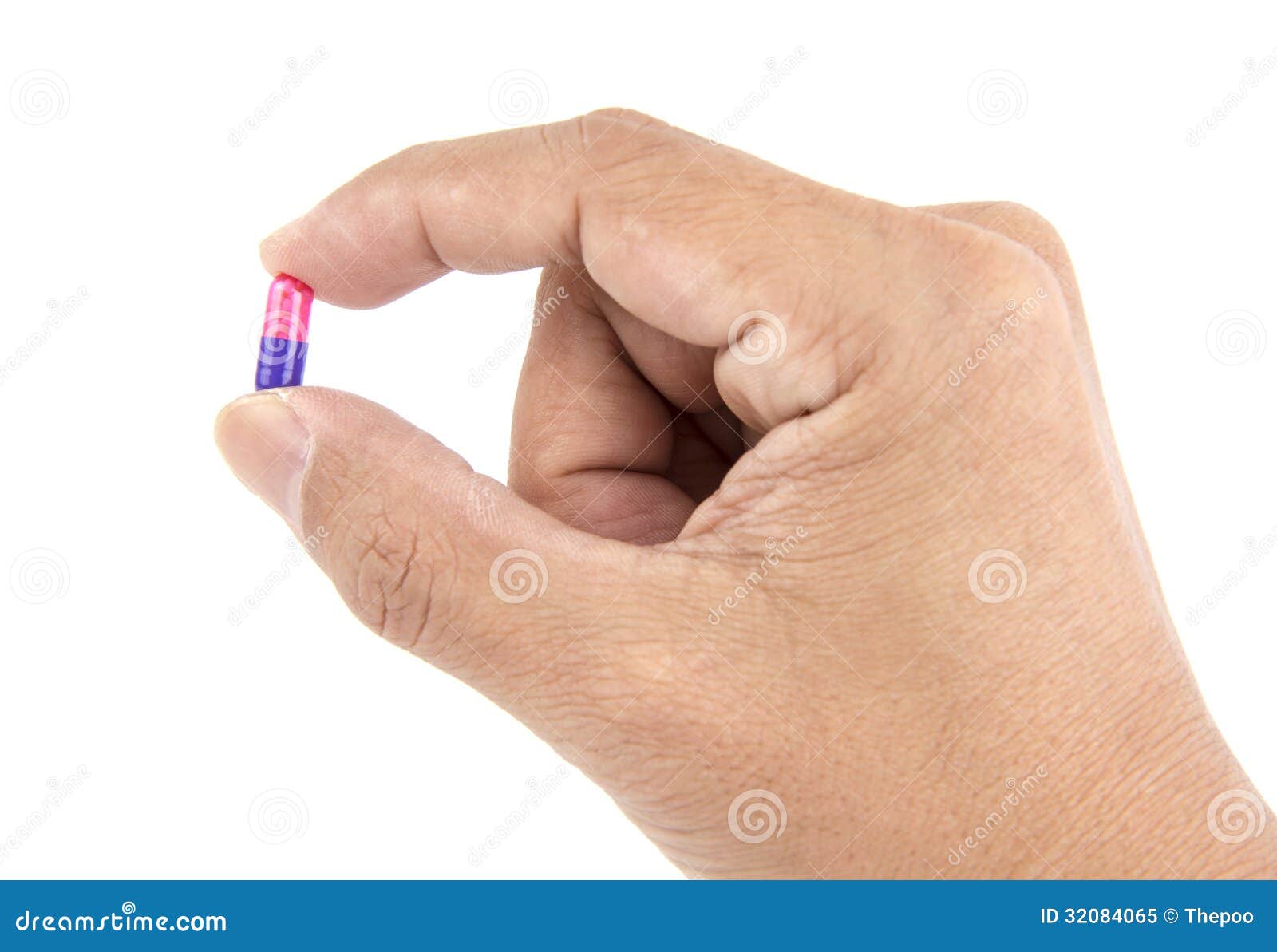 Capsules on hand. stock image. Image of cure, palm, pill - 32084065