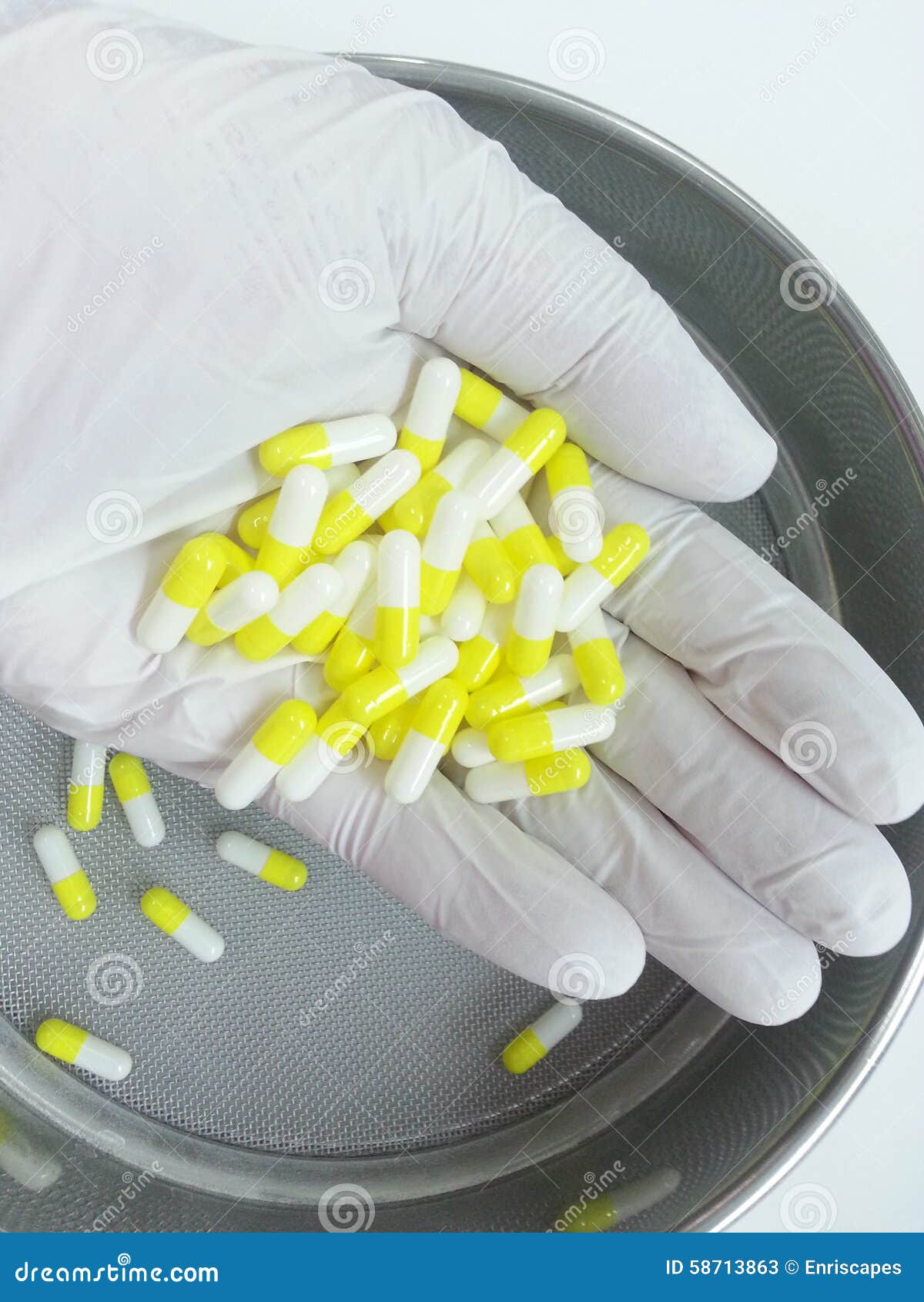 Capsules in laboratory stock image. Image of pharmacy - 58713863