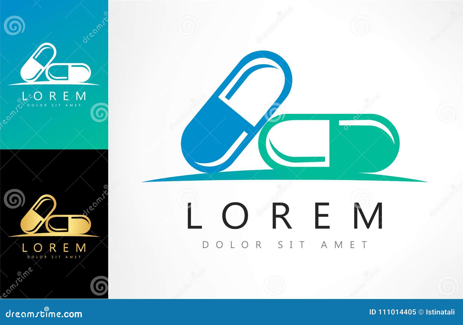 Capsules logo vector stock vector. Illustration of mark - 111014405