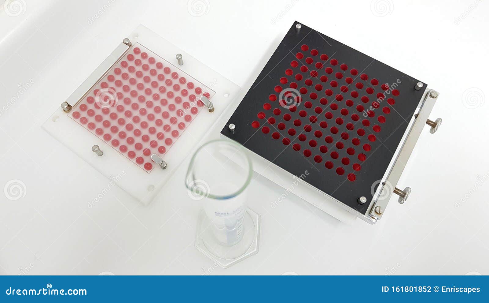 Capsules Machine in a Laboratory Stock Photo - Image of chemistry ...